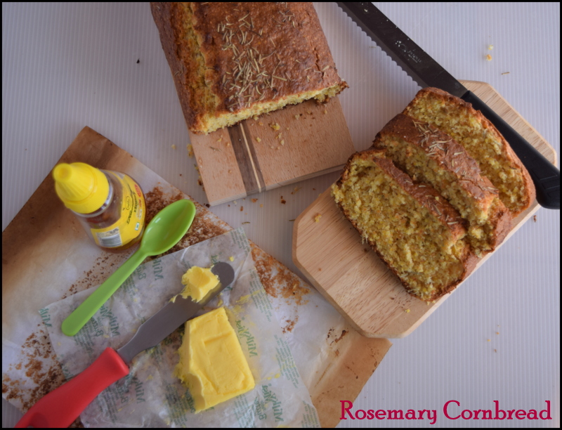 Rosemary Cornbread – Bread Therapy