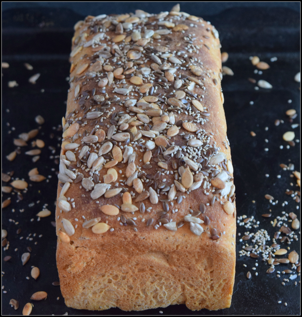 Whole Wheat Bran & Seeded Bread – Bread Therapy
